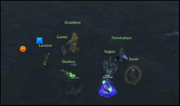 WoW Classic Friendly Raid Nameplates addon Dragonflight/Wrath of the ...