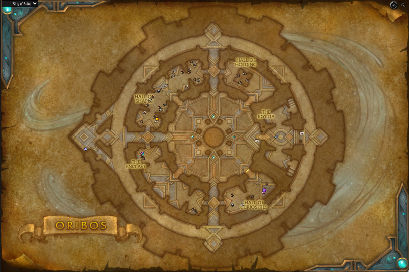 WoW HandyNotes: Oribos addon Shadowlands/Burning Crusade Classic 2021