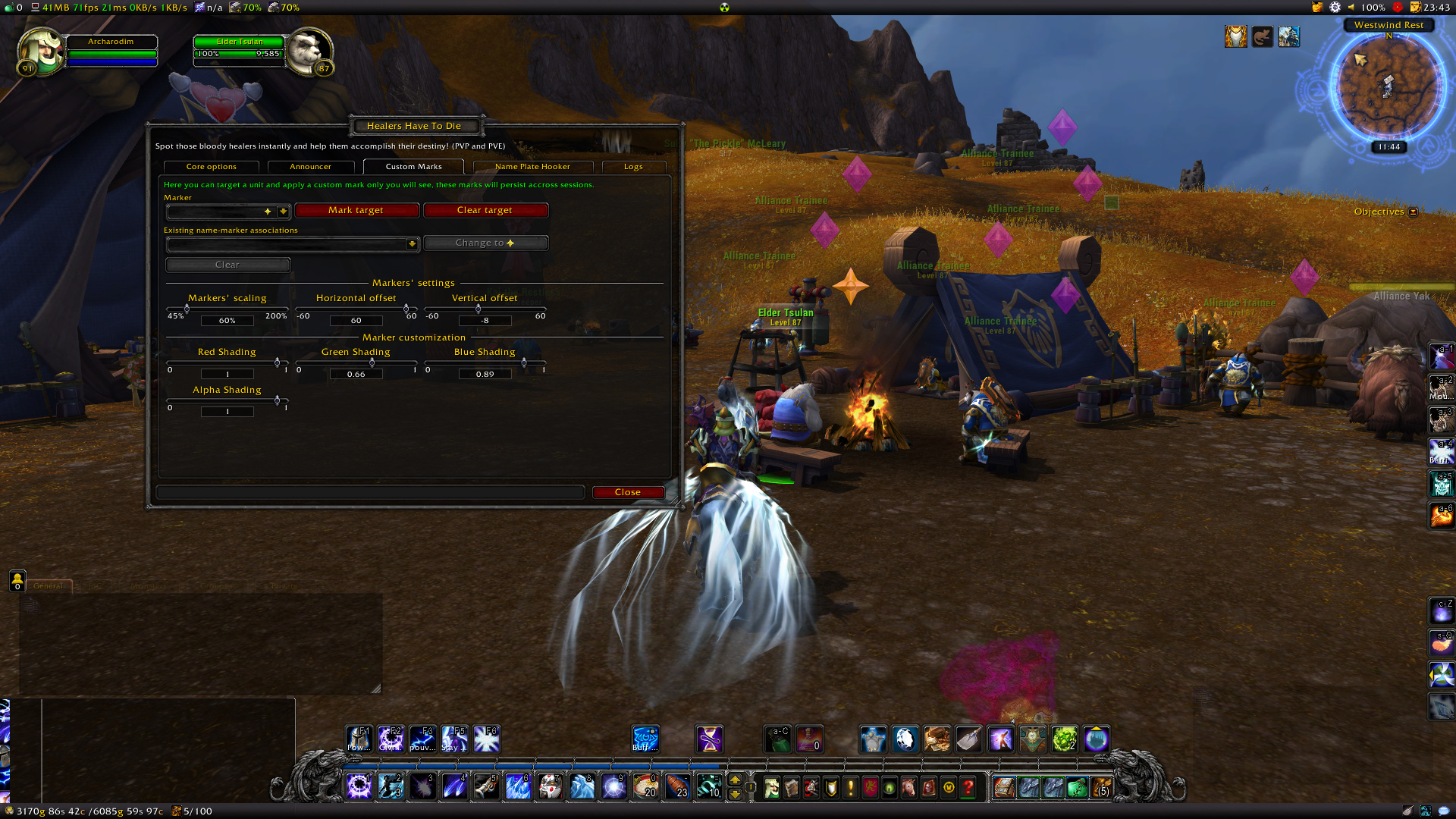 WoW H.H.T.D. addon bfa/classic 2020